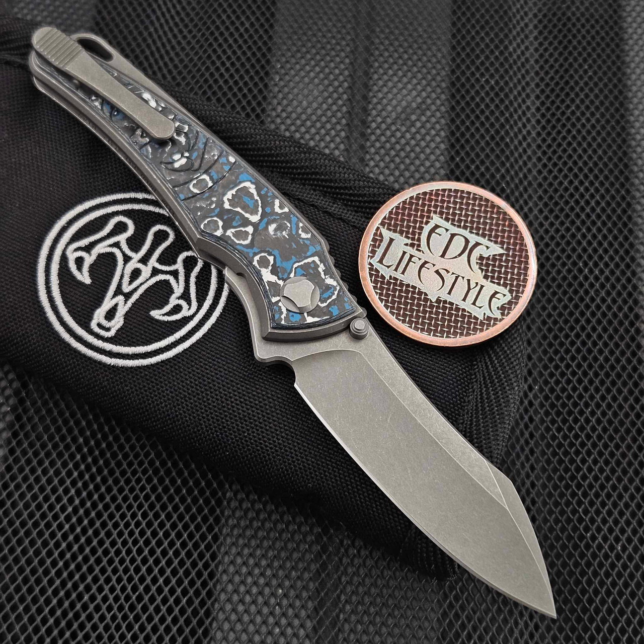 Hawk Talon Frost Fat Carbon Folder