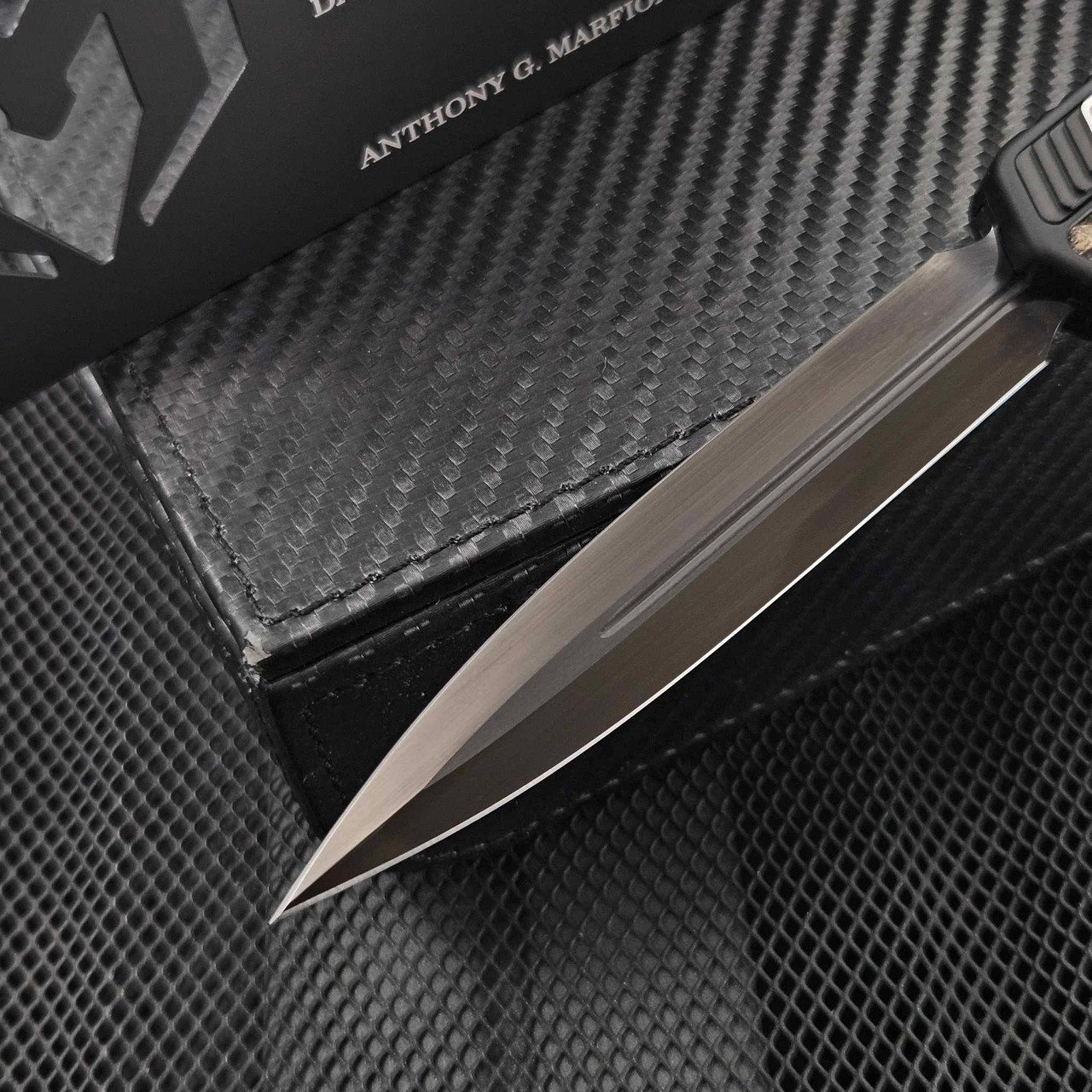 Heretic Custom Knives Cleric 2 Double Edge Eastern Diamondback ...
