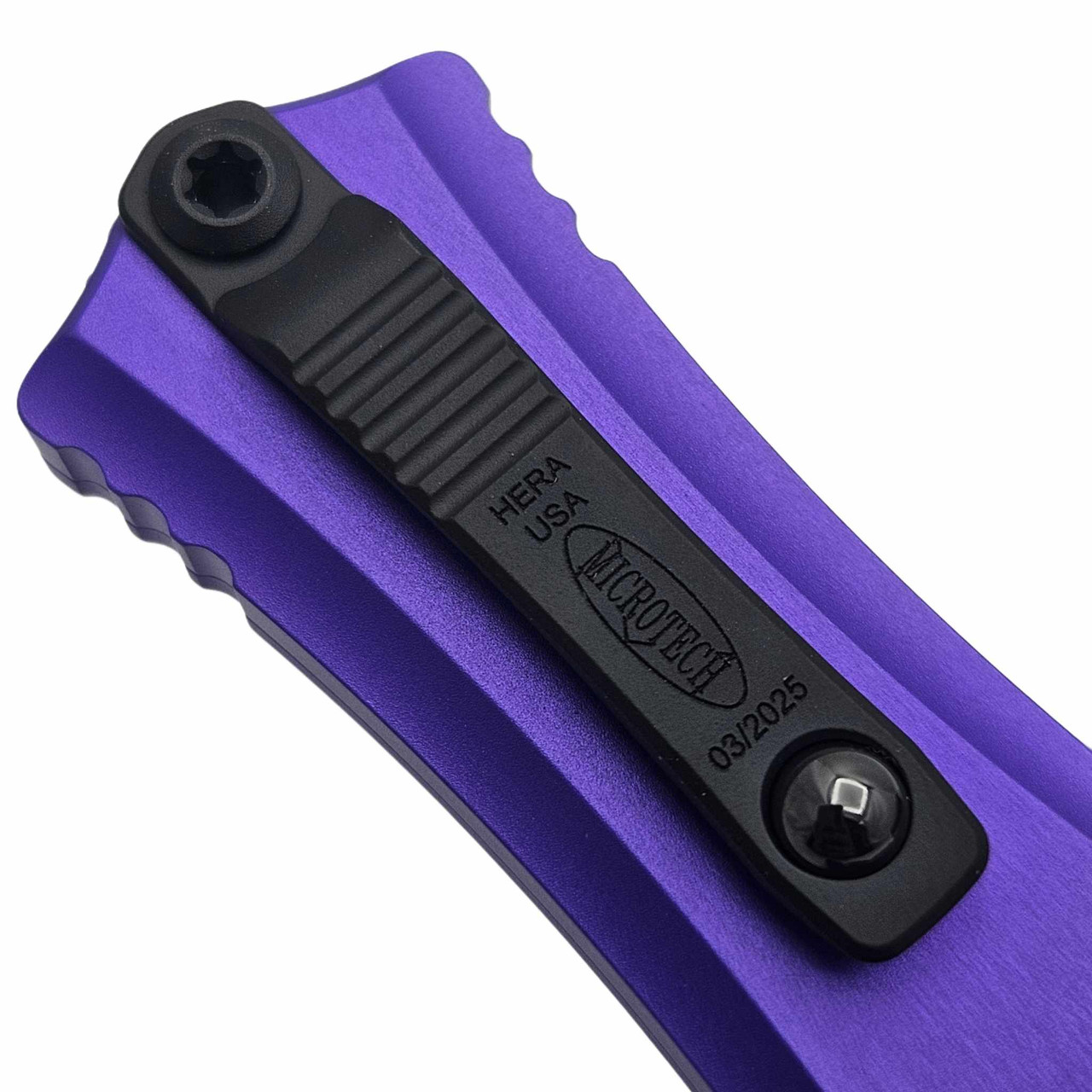 Microtech Mini Hera 1703M-1PU Purple S/E Black Standard