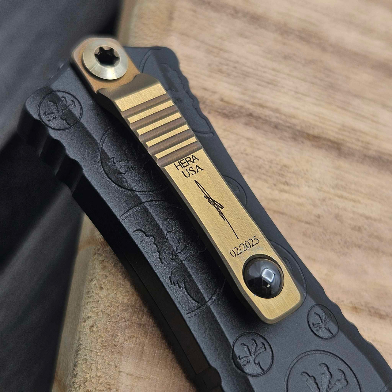 Microtech Mini Hera II 1702M-16MS2 D/E Marfione Select Claw Burst Deep ...