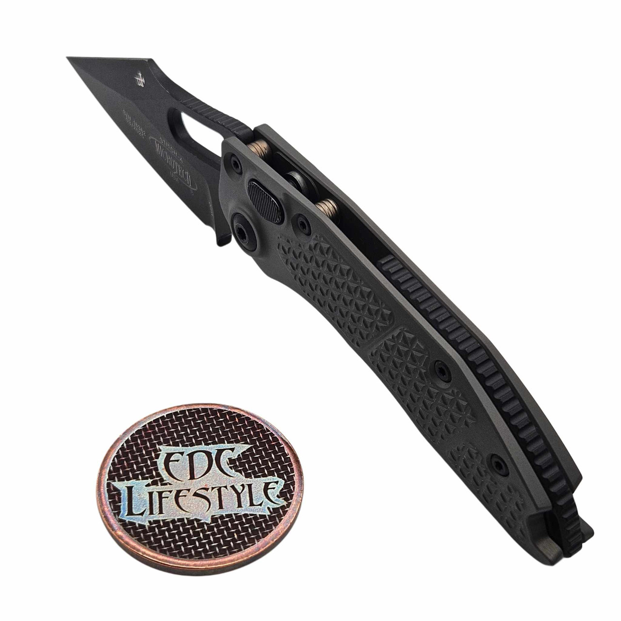 Microtech Borka Auto Stitch S/E 169-1APNC Natural Clear Black ...