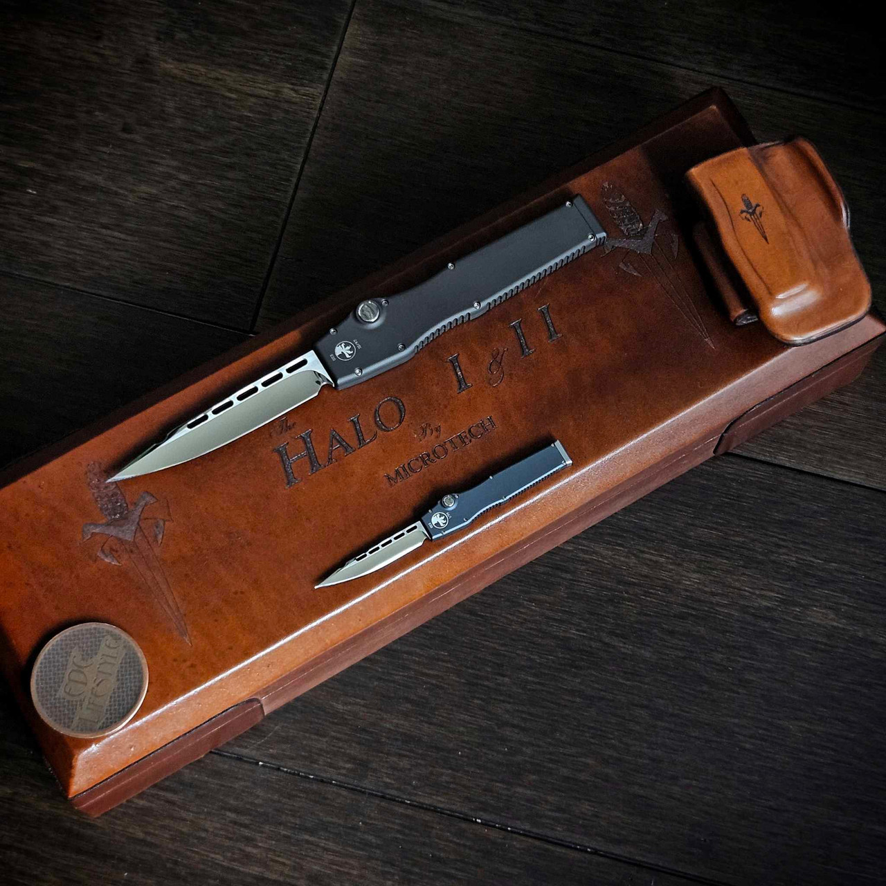 Microtech Knives Halo I & Mini II Set S/N 003
