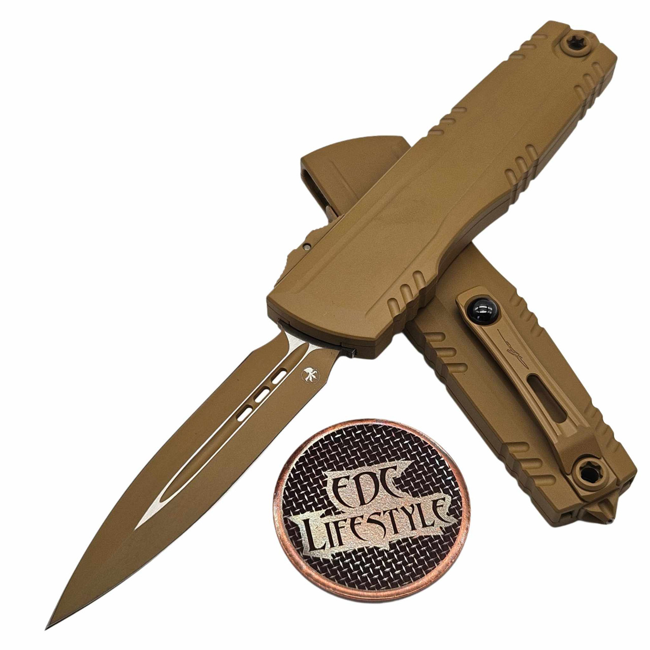 Microtech Knives Surefire Luminary D/E ZBP 1270-1CRAS Cerakote RAL-8000