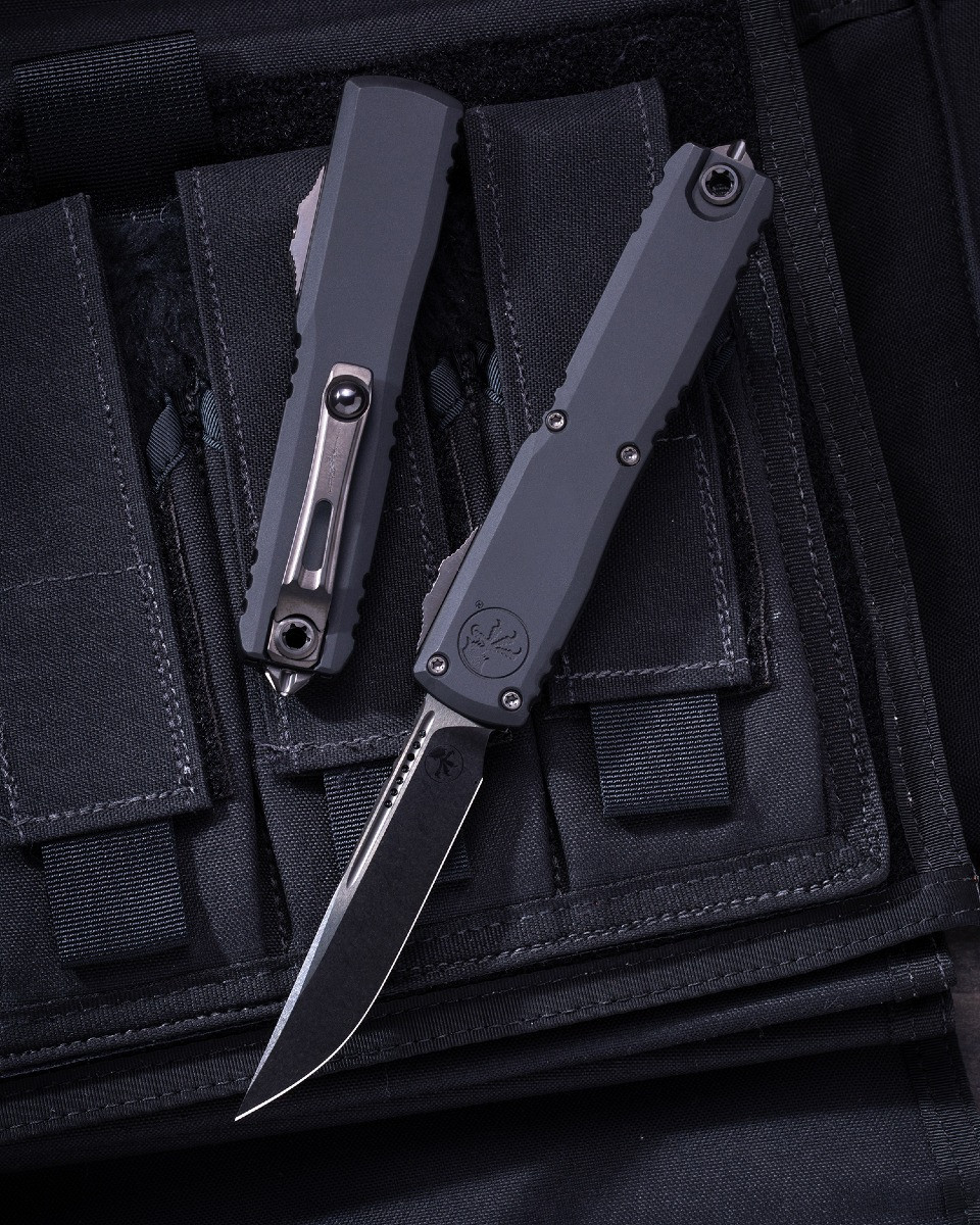 Microtech Ultratech Gen III ZBP Shadow DLC Single Edge 3.5" - Zero ...