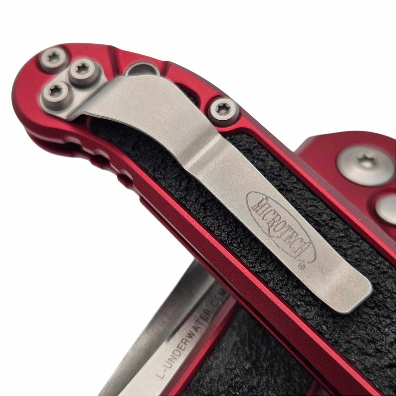 Microtech LUDT T/E Gen III 1136-11MR Merlot Stonewash Standard Partial ...