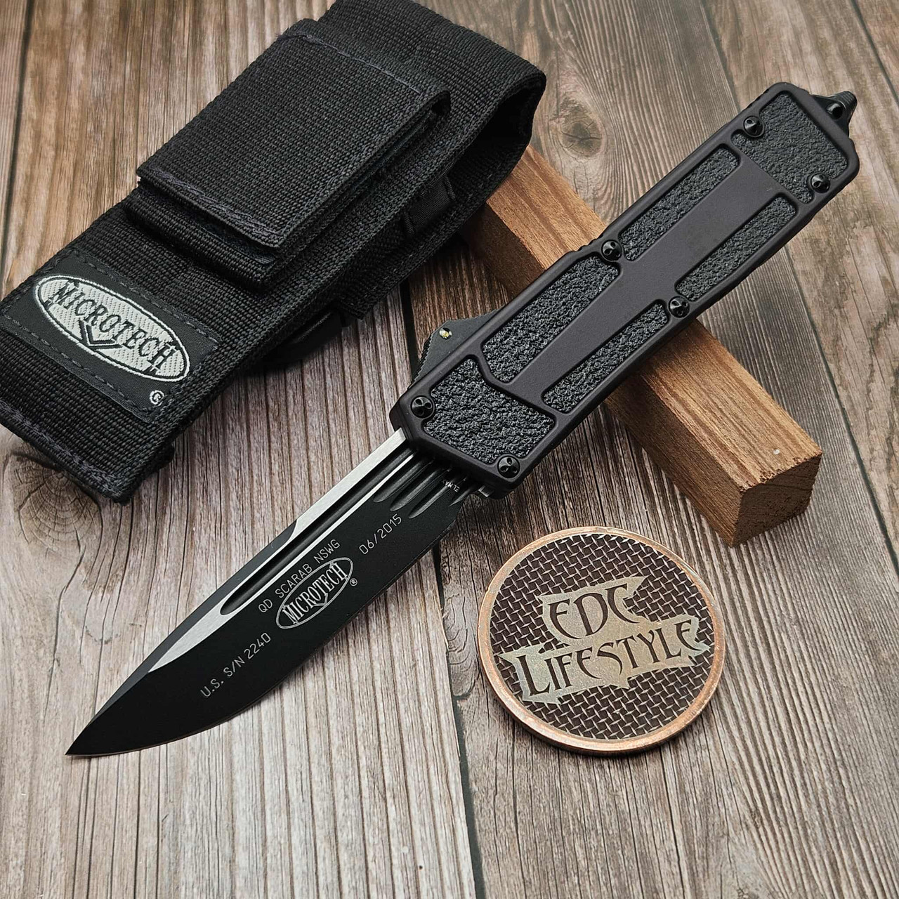Microtech Navy Scarab S/E Tactical Standard 182-1T - Preowned