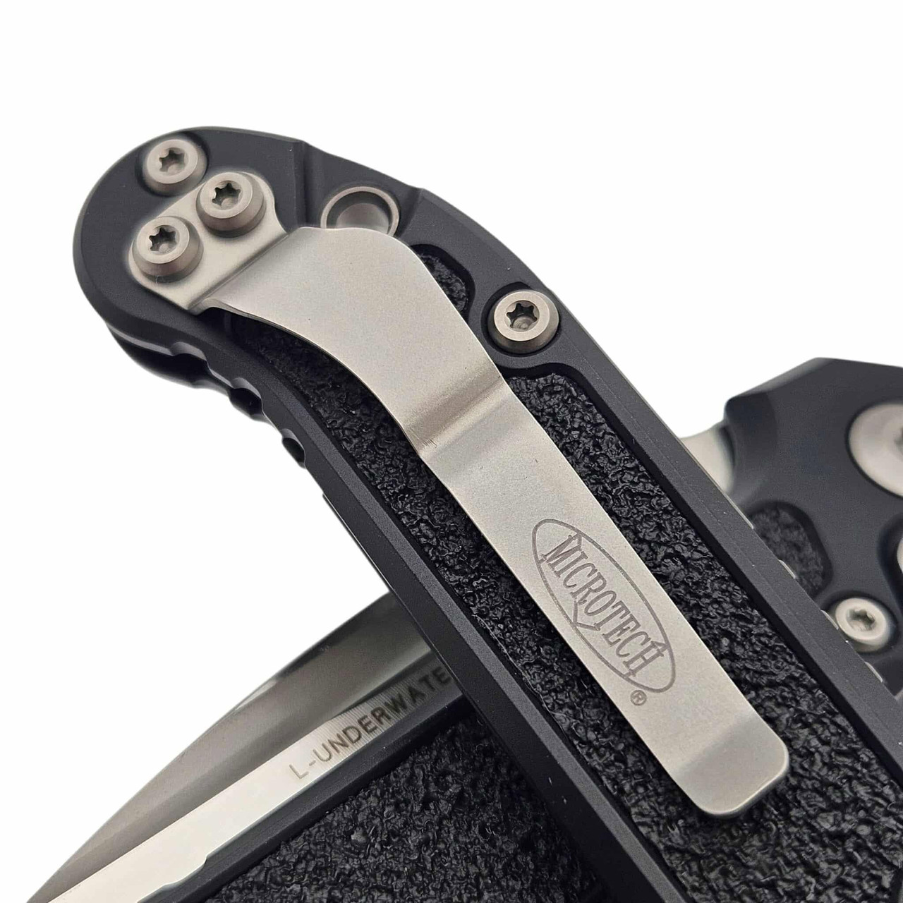 Microtech LUDT S/E Generation III 1135-5 Black Satin Standard Partial ...