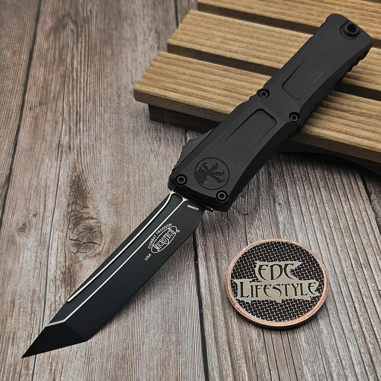 Microtech Combat Troodon Gen III T/E Tactical Standard 1144-1T ...