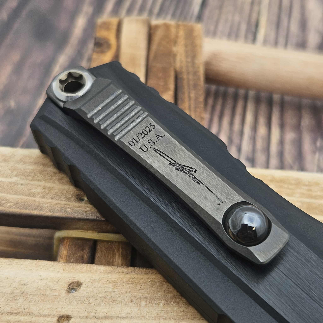 Microtech Cypher II S/E 1241-16MS2 Marfione Select Baker Forge ...