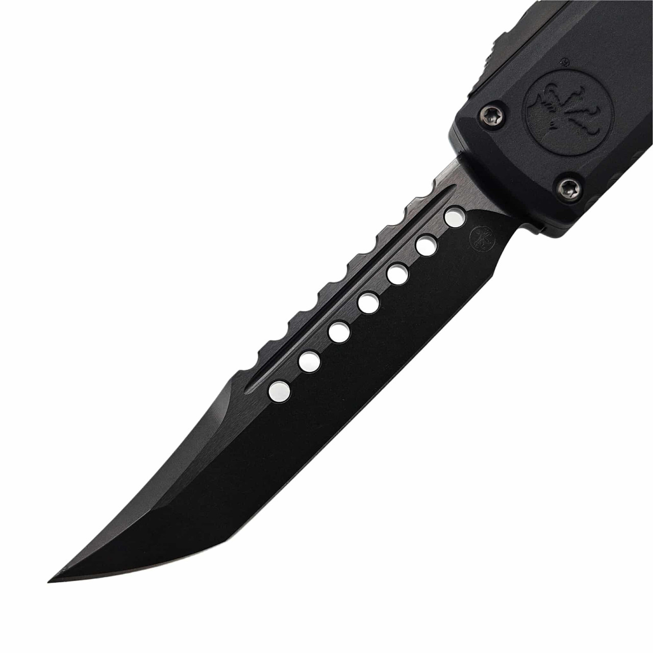Microtech Ultratech Gen III ZBP Black Hellhound T/E DLC Shadow 1119-1DLCTSH