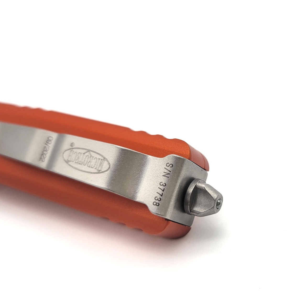 Microtech Utx 70 147 10or Orange Double Edge Stonewash Standard