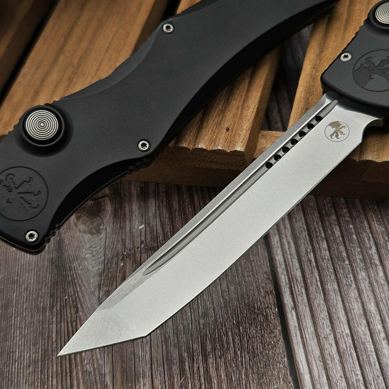 Microtech Marfione Select Halo IV Tanto Edge Stonewash 1151-10MS1