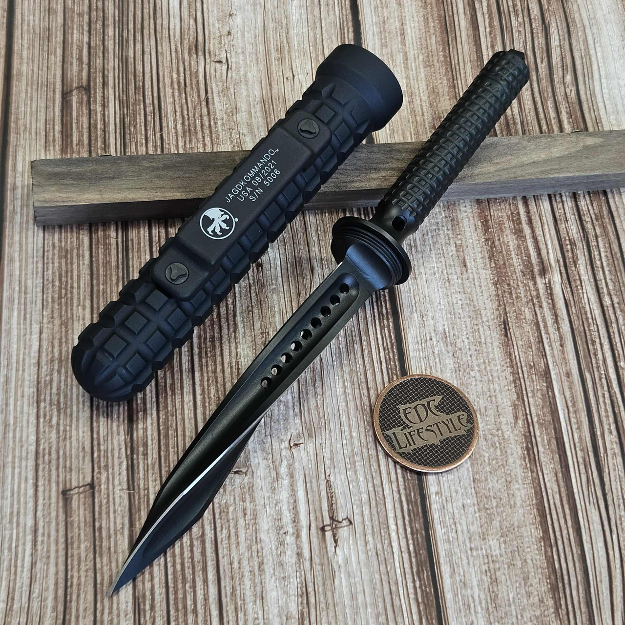 Microtech Jagdkommando Fixed Blade Tactical 105-1T - PO