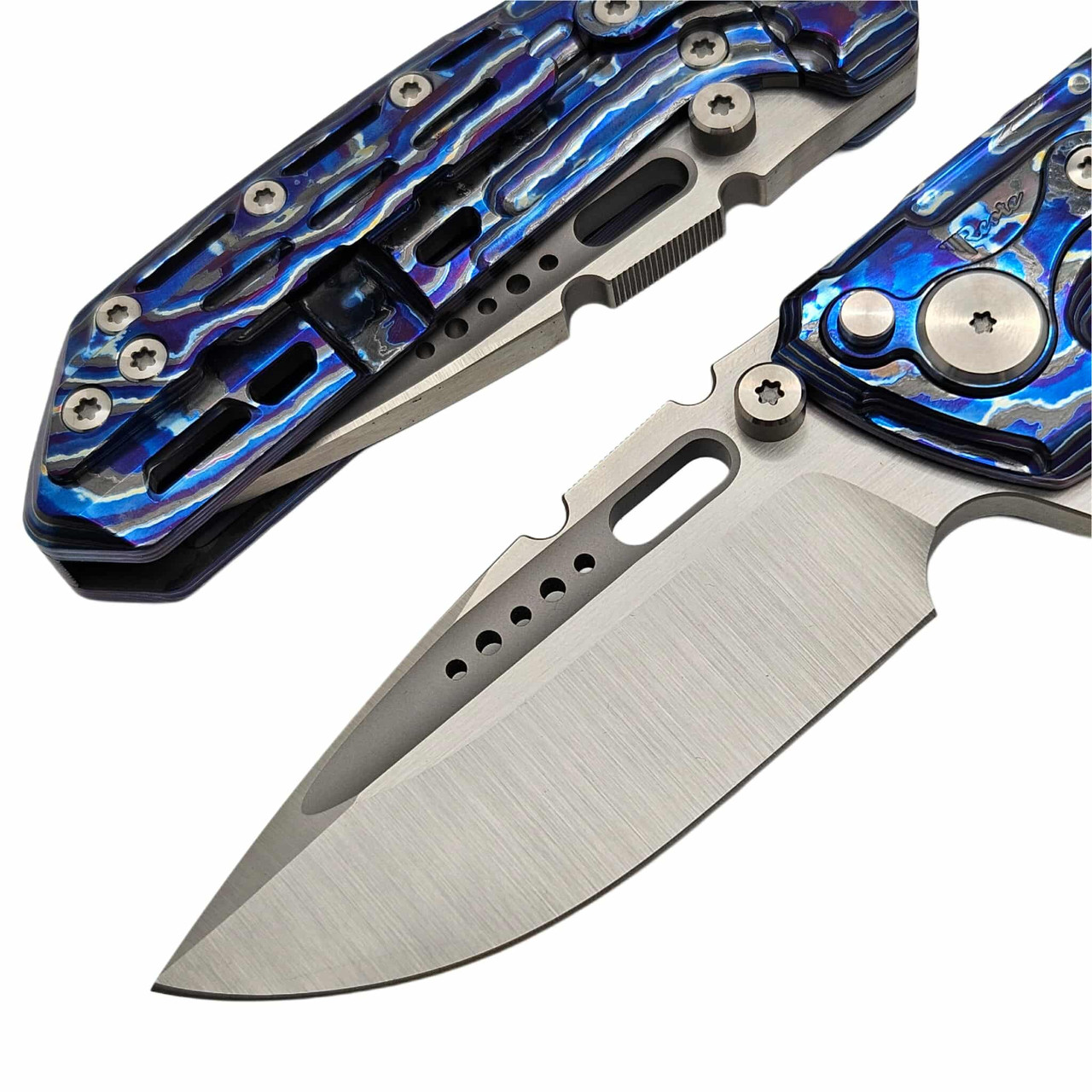 Reate Knives Terminator TX228 Integral Chad Nichols Zircuti, 3.7" M390 ...