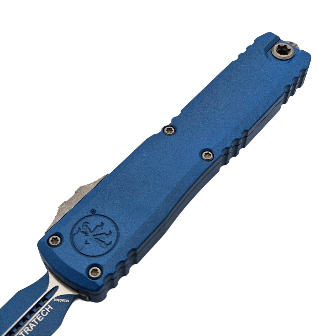 Microtech Ultratech ZBP Blue Double Edge 3.5" - 1122-1BL-C1Z13