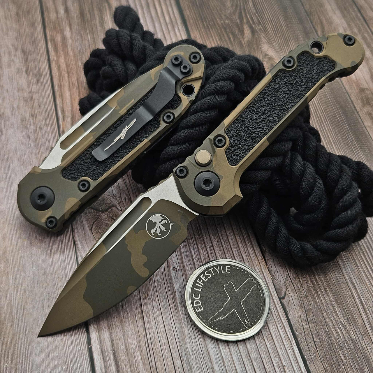 Microtech LUDT S/E Generation III 1135-1BNCS-Z4 Badlands Camo