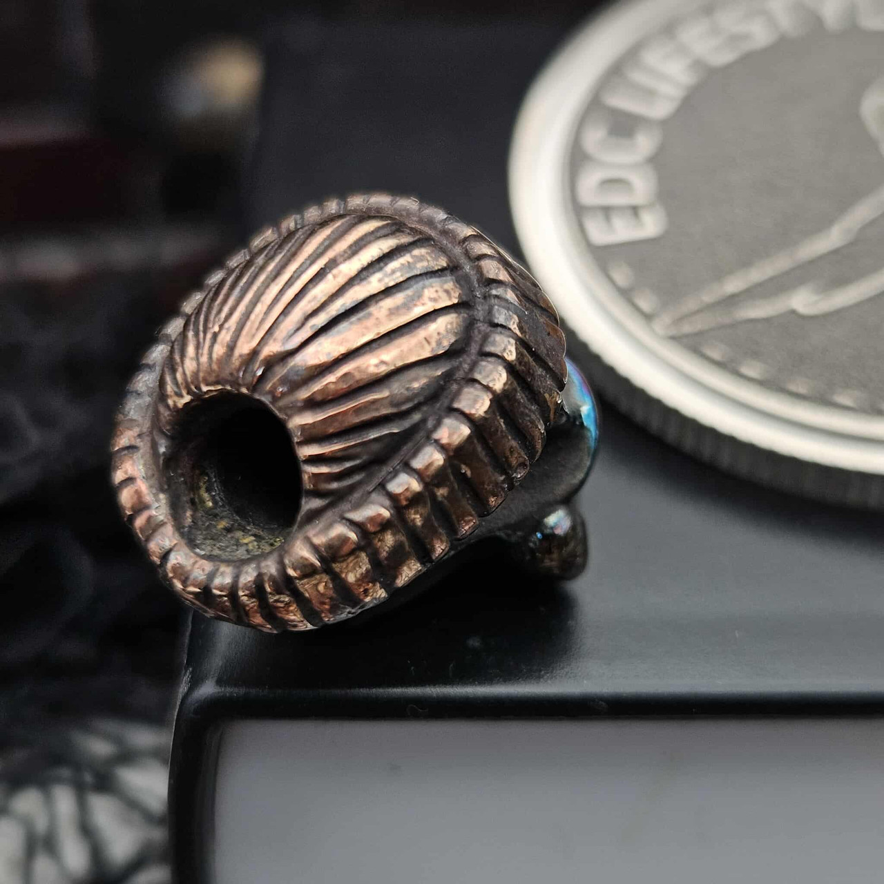 Starlingear Cobalt Slickster w/Copper Beret - Bead