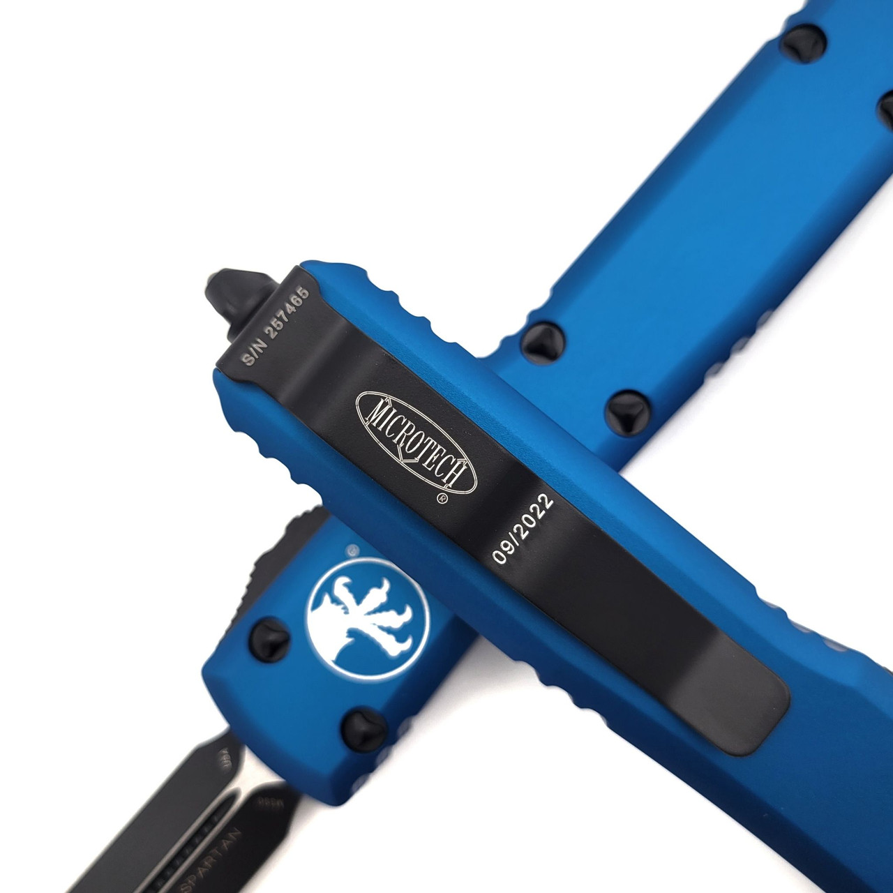 Microtech Ultratech 223-1BL Blue Spartan Standard