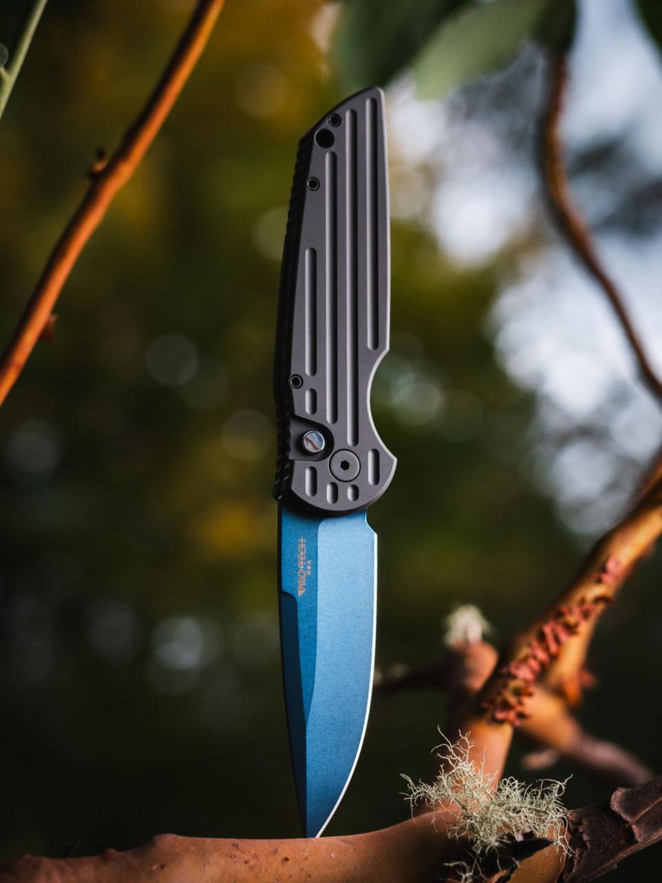 Pro-Tech Knives TR-3 Tactical Response 3 Sapphire Blue 3.5"