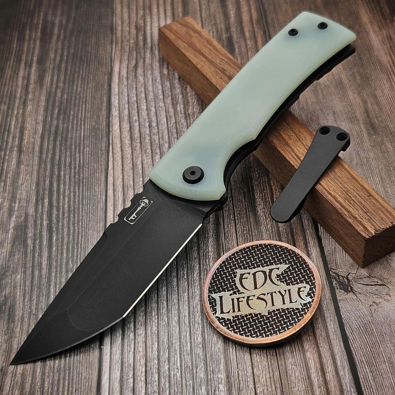 Chaves 229 Jade G10 T/E Black PVD Kickstop - Preowned