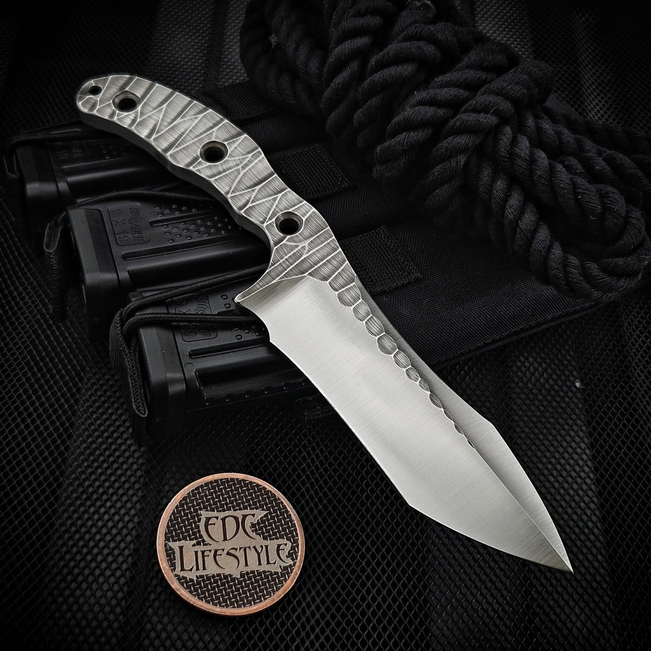 Borka Blades Despicable Rock Grind Fixed Blade