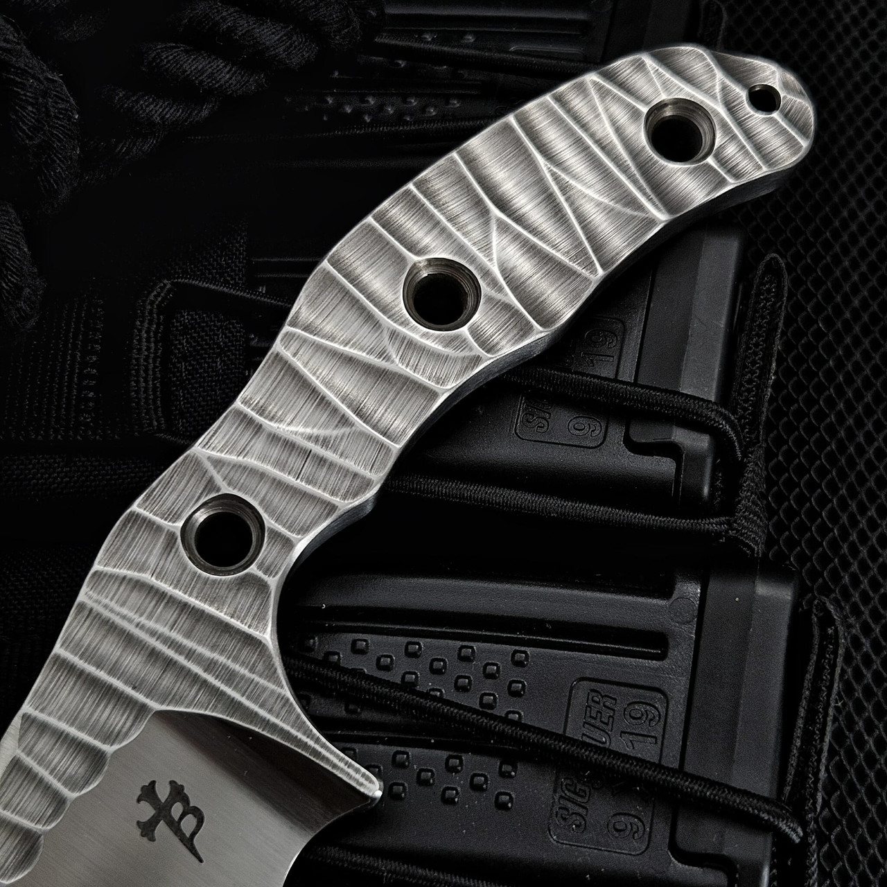 Borka Blades Despicable Rock Grind Fixed Blade