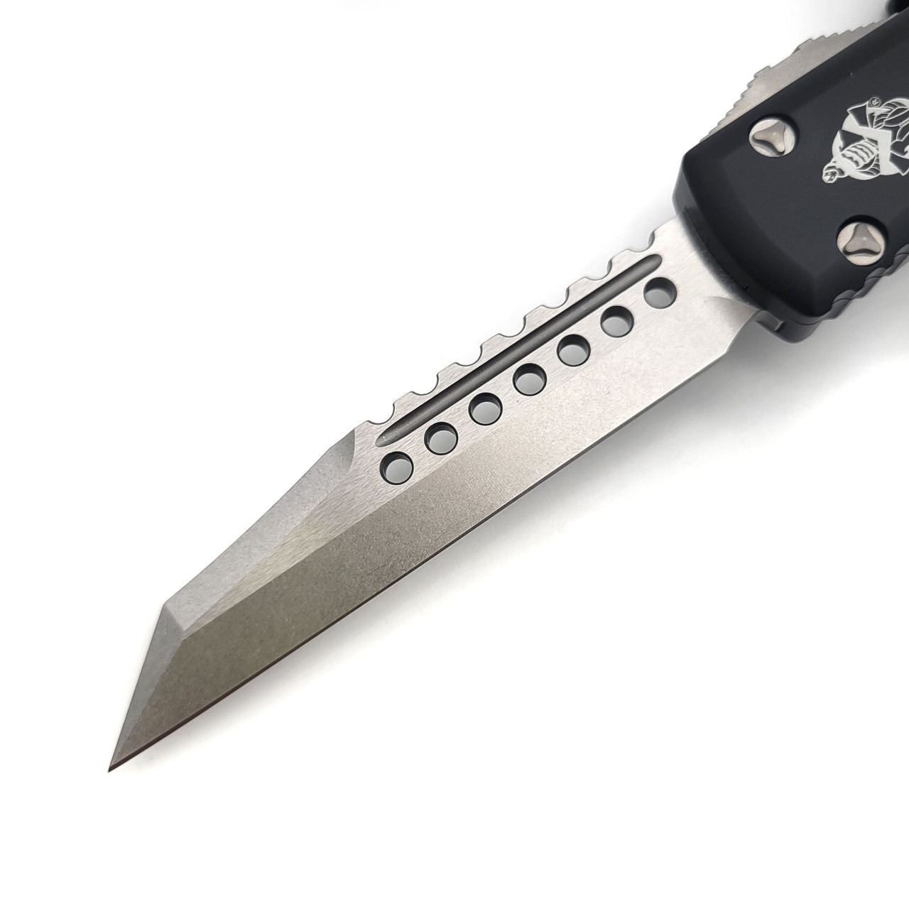 Microtech Ultratech 119W-10S Stonewash Warhound