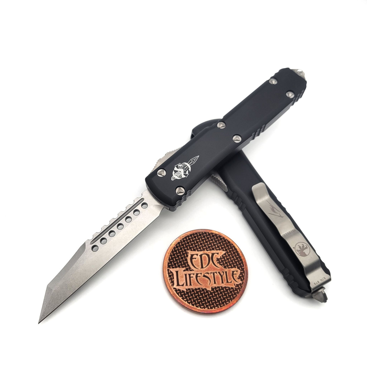 Microtech Ultratech 119W-10S Stonewash Warhound