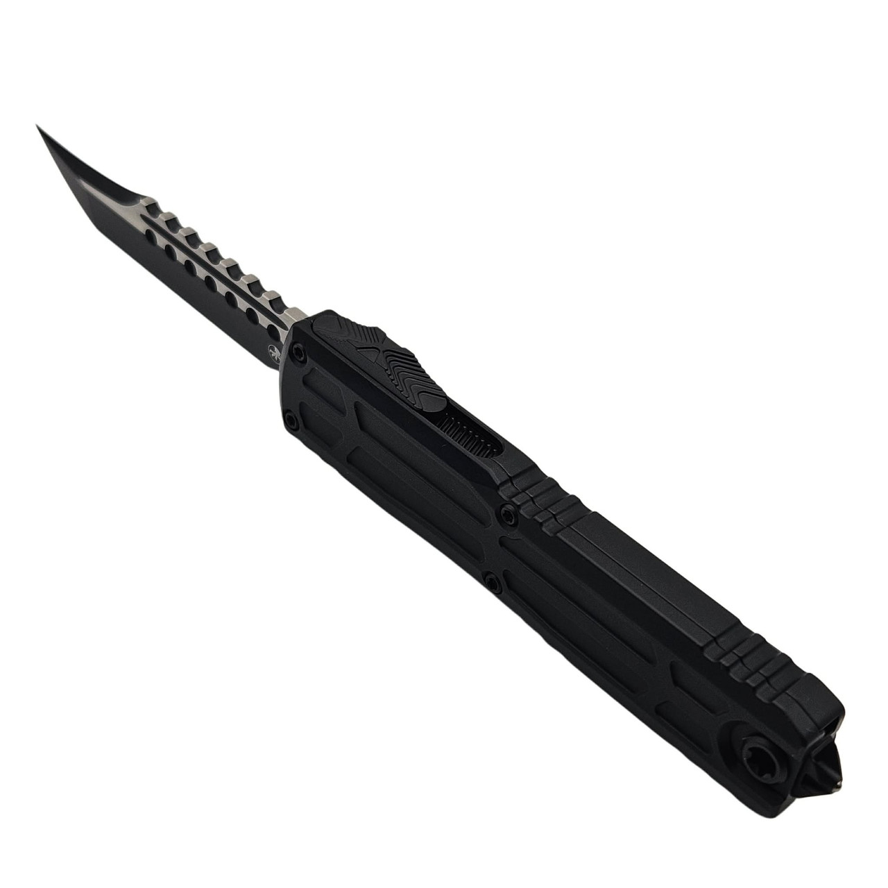 Microtech Ultratech EX Gen III ZBP Tactical Hellhound T/E Black ...
