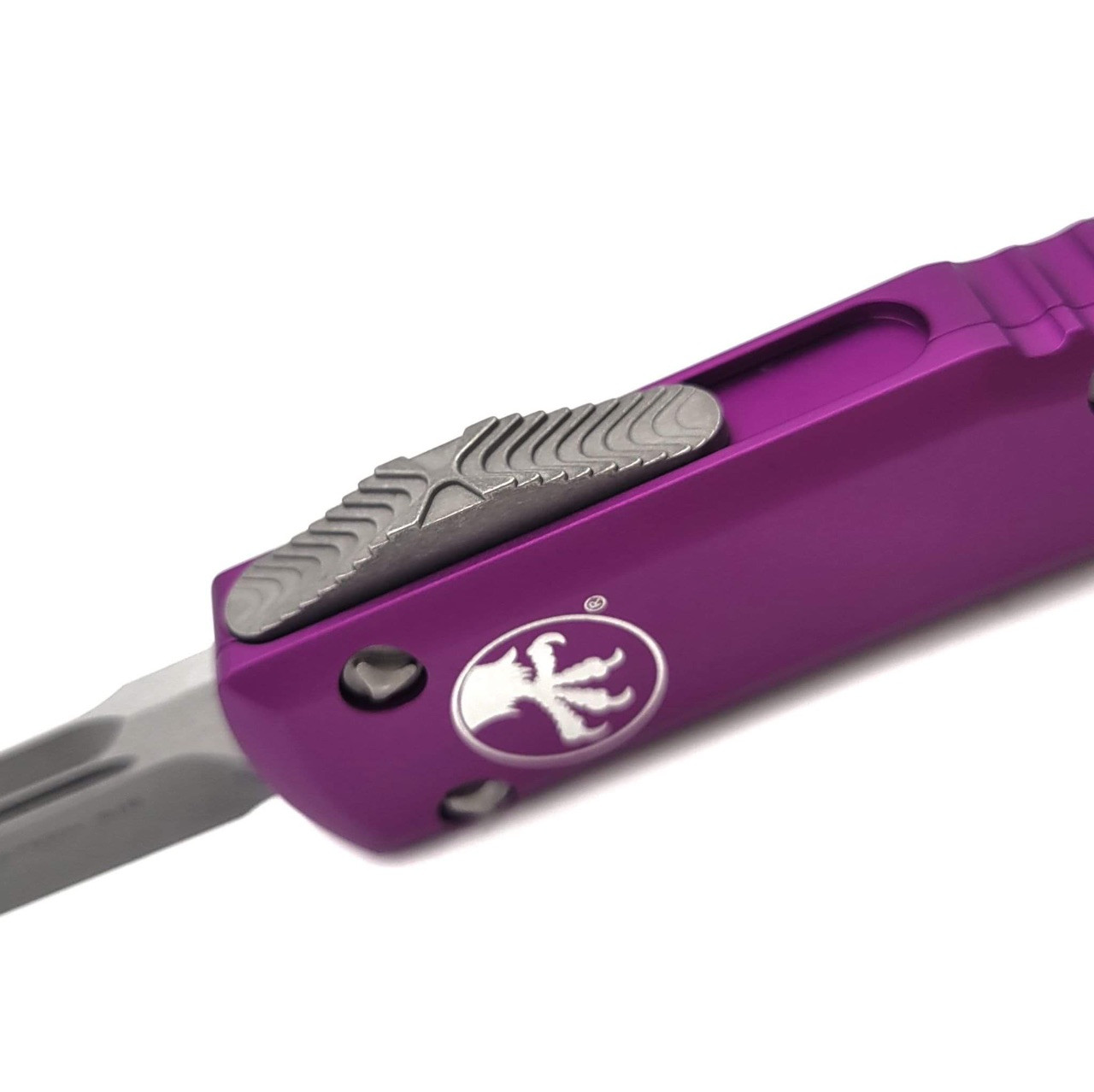 Microtech Ultratech 121 10apvi Violet Single Edge Apocalyptic