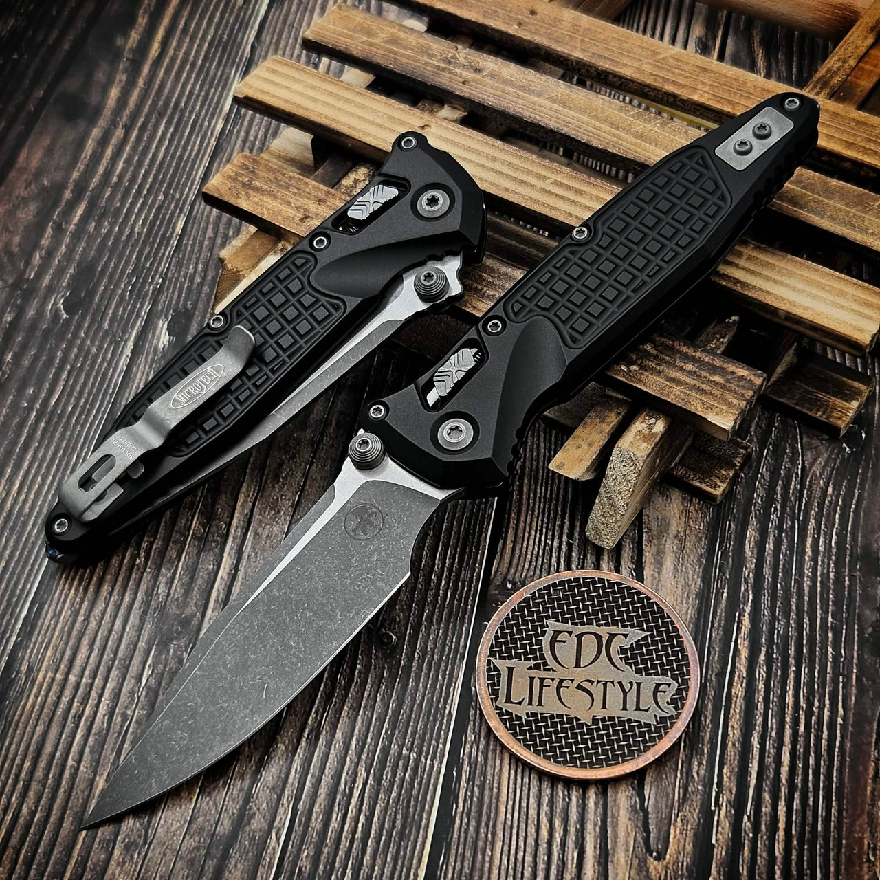 MICROTECH SOCOM RAM-LOK S/E APOCALYPTIC FRAG ALUMINIUM BLACK 160RL-10APFR