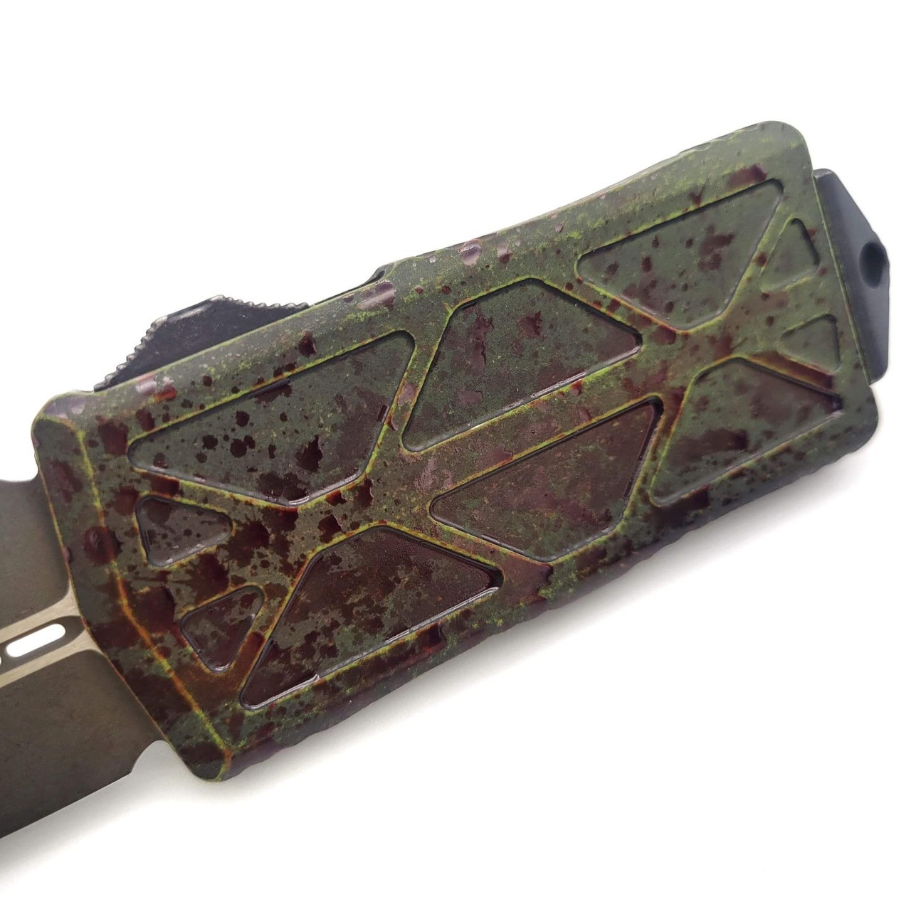 Microtech Exocet 157-1OBS Double Edge Outbreak Money Clip Knife ...