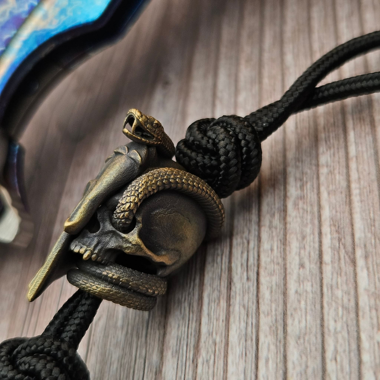 Marfione Custom Matrix-R Mirror Polish Galactic Acid Ti w/Bronzed Two ...