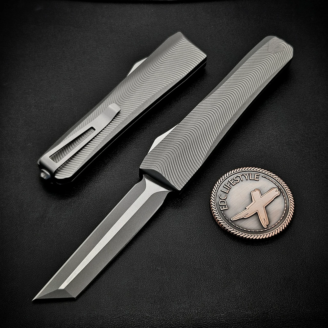 Core Edge Pulsar Natural Double Edge Tanto 0331