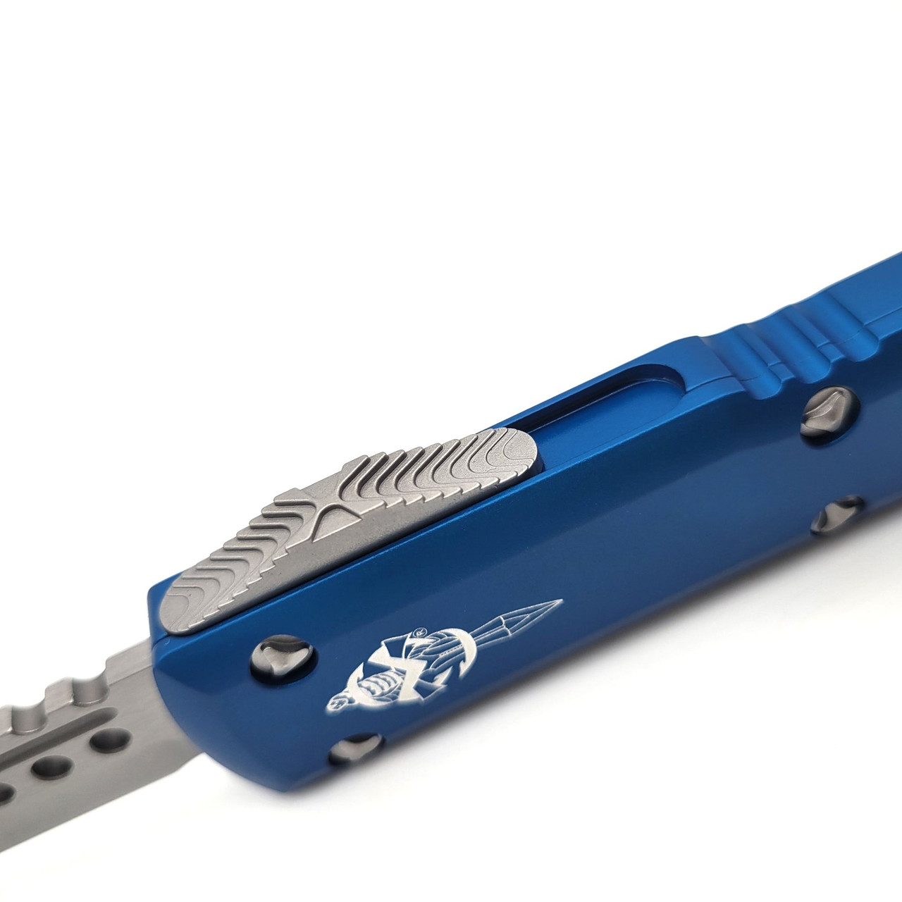 Microtech Ultratech 119w 10bls Blue Stonewash Warhound