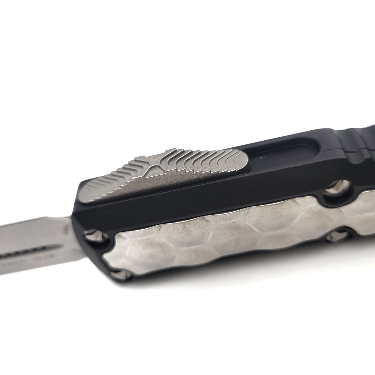 Microtech 126-10BIS Daytona Double Edge Stonewash Standard Brute Inlay