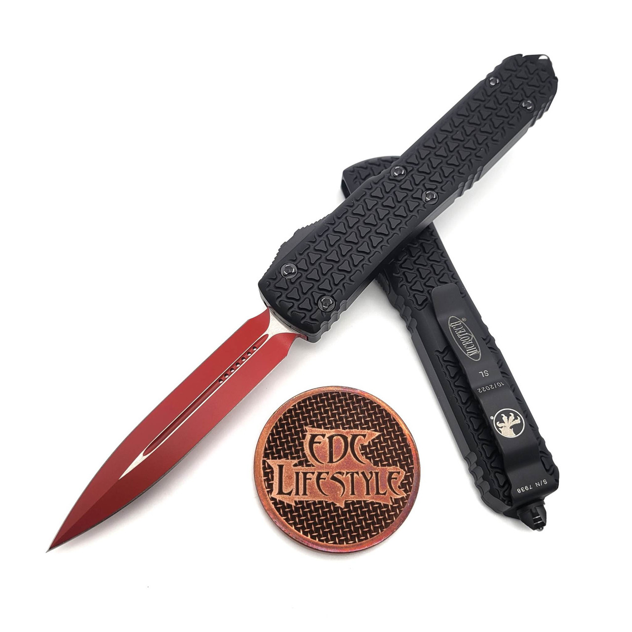 Microtech Ultratech 122-1SL Sith Lord Double Edge