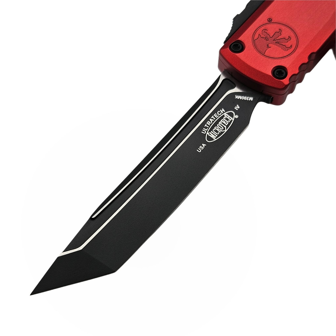 Microtech Ultratech Gen IV Red T/E 3.55" Black Standard M390MK 11234-1RD