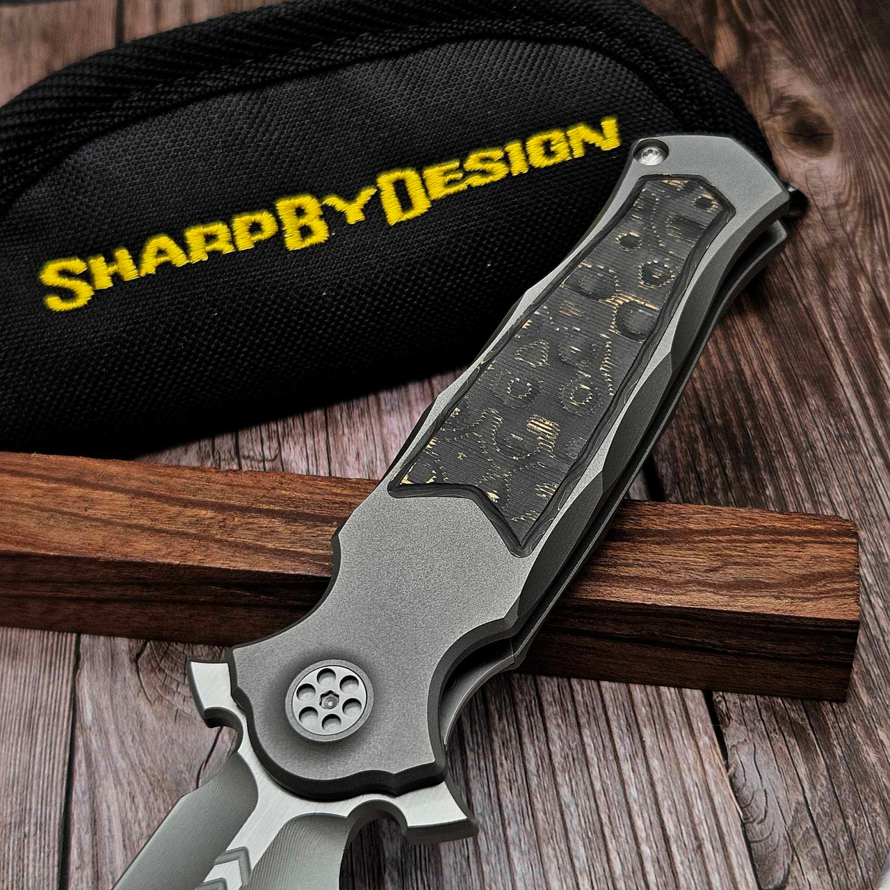 Sharp By Design Arch Nemesis Fat Carbon Gold Camo - Preowned