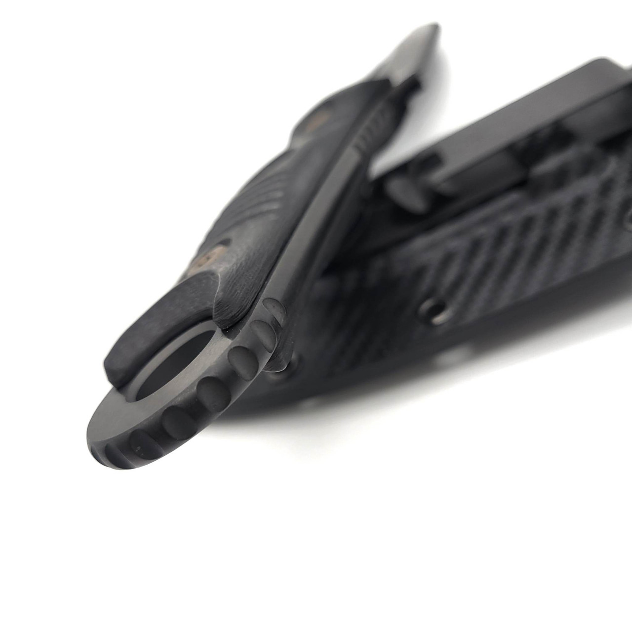 Microtechborka Blades 201 3dlccfs Sbd Dlc Fixed Blade Full Serrated