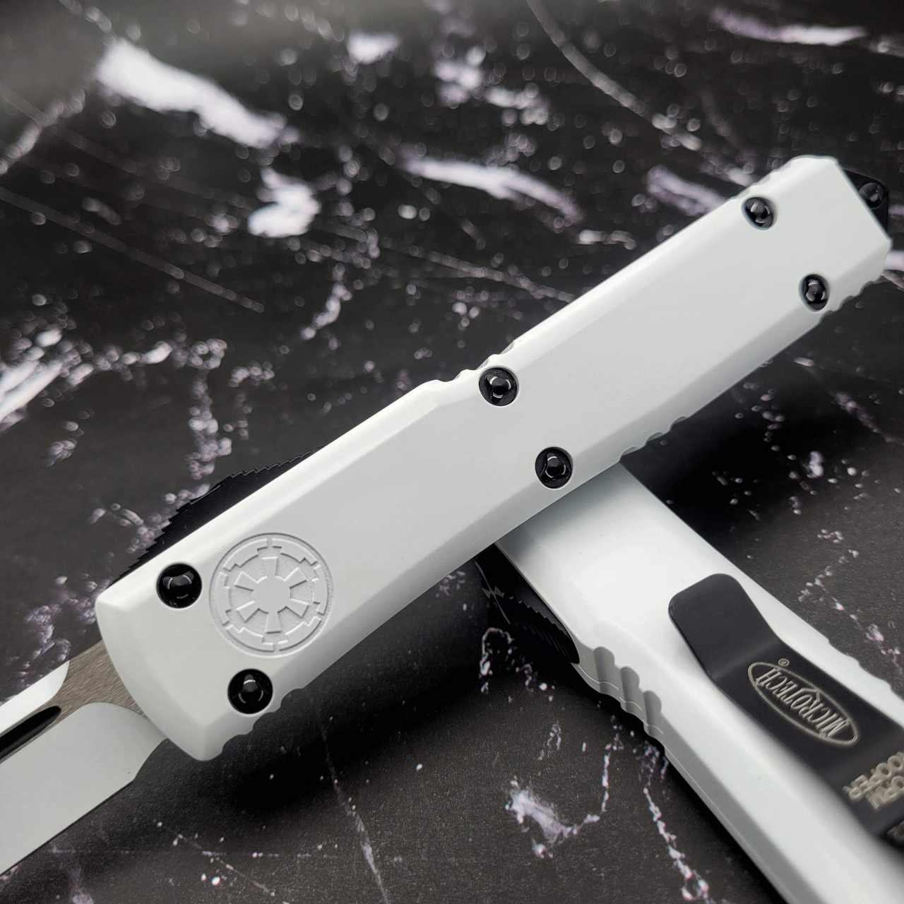 Microtech Ultratech 121 1std Star Wars Storm Trooper Deep Engraved
