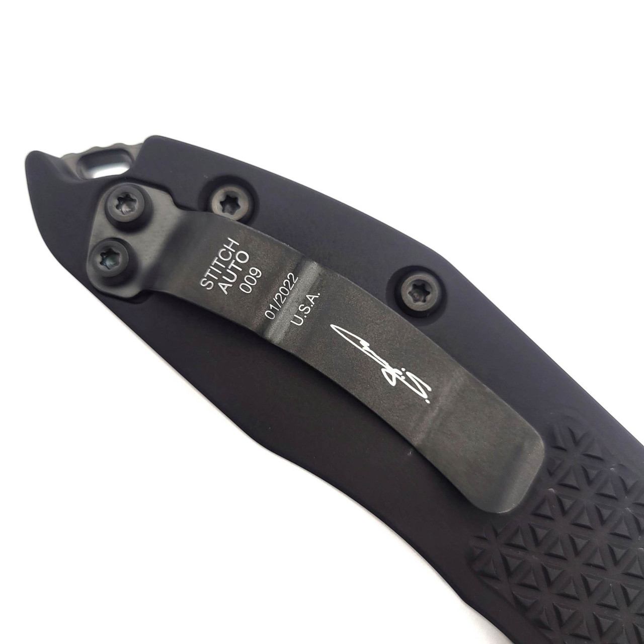 Microtech Borka Auto Stitch A Se 169 3dlcts Dlc Full Serrated Standard