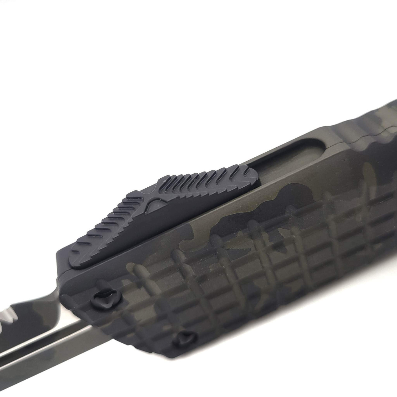 Microtech Combat Troodon 142 3frocs Frag Double Edge Olive Camo