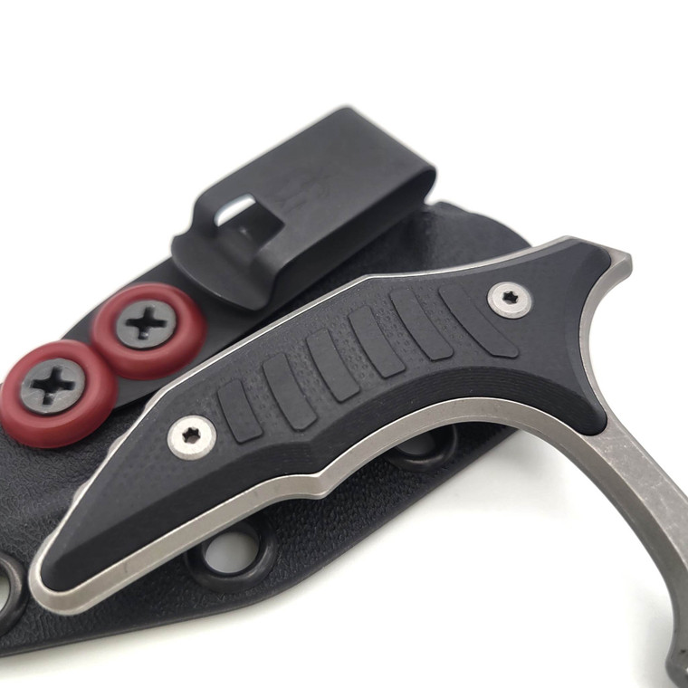 Microtech/Bastinelli Bee 218-12APGTBKS Bee Full Serrated Push Dagger ...