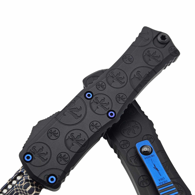 Microtech Mini Hera II 1705M-16MS1 Recurve Signature Series Claw Burst ...