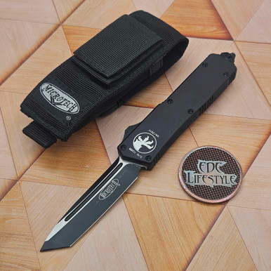 Microtech Scarab T/E Executive Tactical Black Standard - 108-1T - Preowned