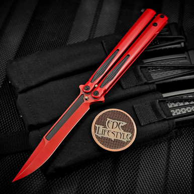 Microtech Tachyon III S/E Deadpool Red Standard 173-1DP Serial #003