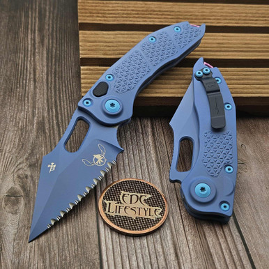 Microtech Stitch Auto S/E 169-3SIS Full Serrated "Lilo & Stitch"
