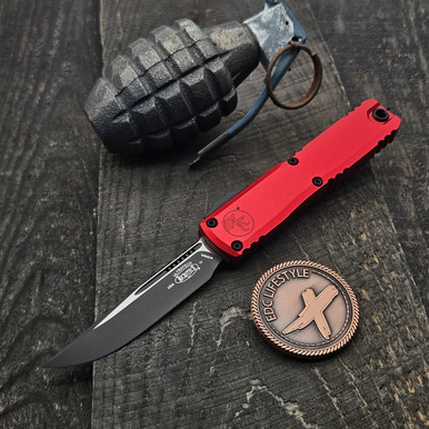 Microtech Ultratech IV Red S/E 11214-1RD - Grenade Factory Second