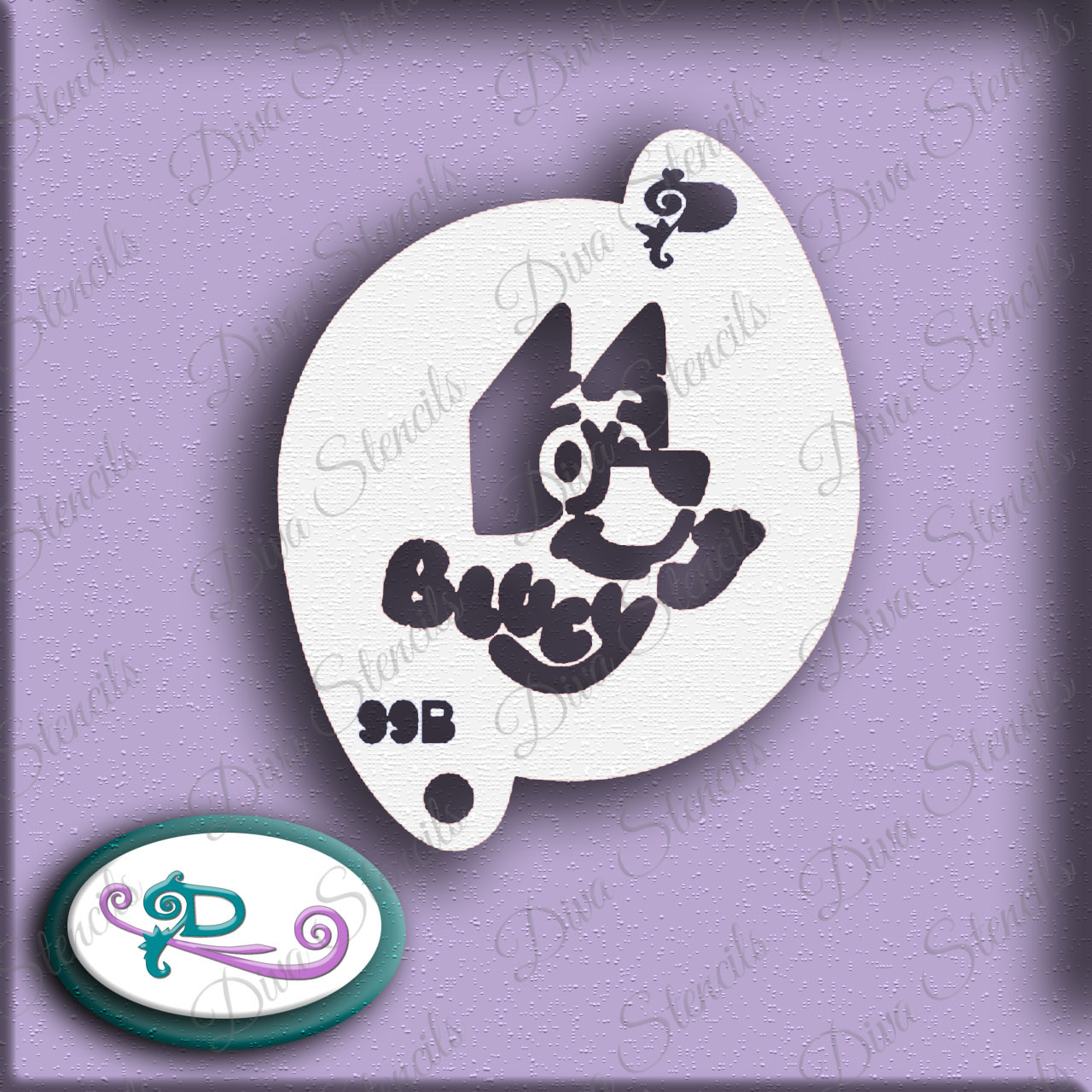 Bluey Stencil - The Paint and Party Place